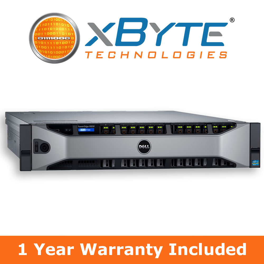 Dell PowerEdge R830 Server 4x E5-4667v4 2.2GHz 18C 32GB 16x 300GB 15K ...